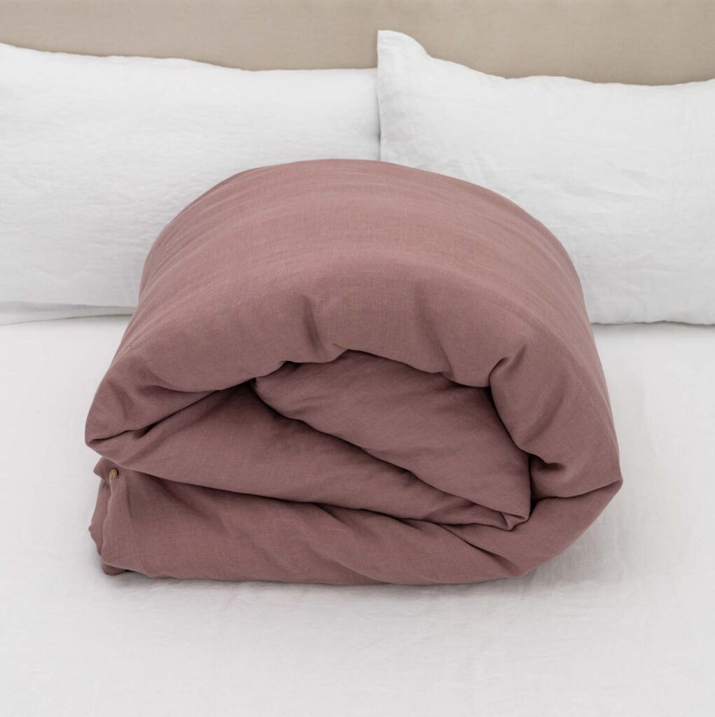 Cinnamon Linen Duvet Cover Set | Linen Spells